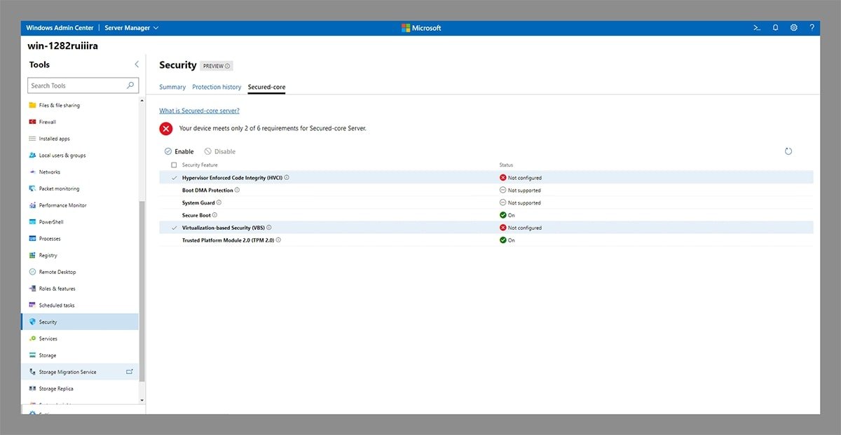 How To Use Windows Server 2022 Secured Core Server Features Techtarget