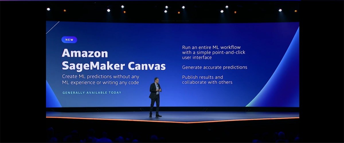 AWS intros SageMaker Canvas no-code machine learning service | TechTarget