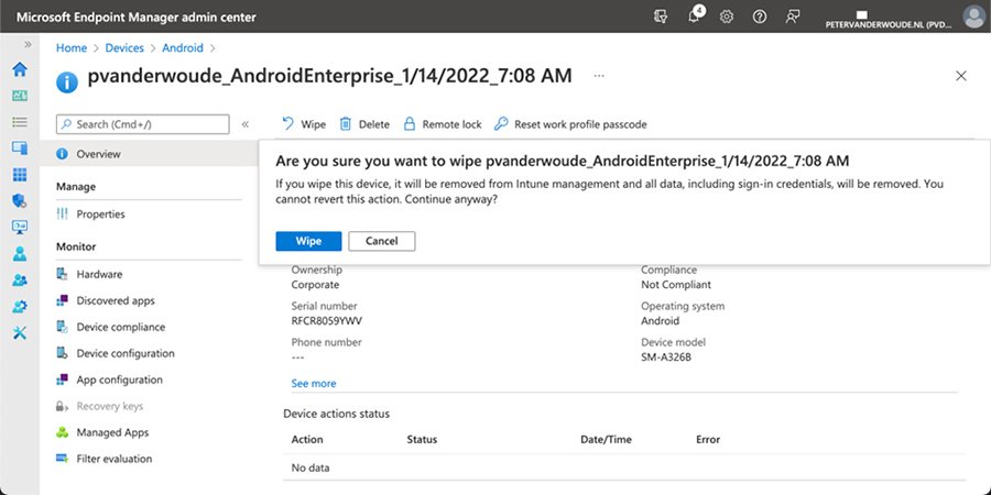 How to perform a full remote wipe on an Android device | TechTarget How to perform a full remote wipe on an Android device | TechTarget