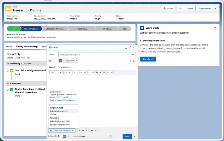 Salesforce Financial Services Cloud gets GenAI for banking | TechTarget