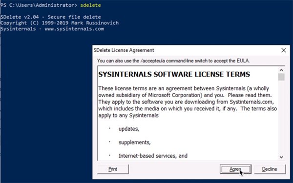 How to use SDelete to ensure deleted data is gone for good | TechTarget