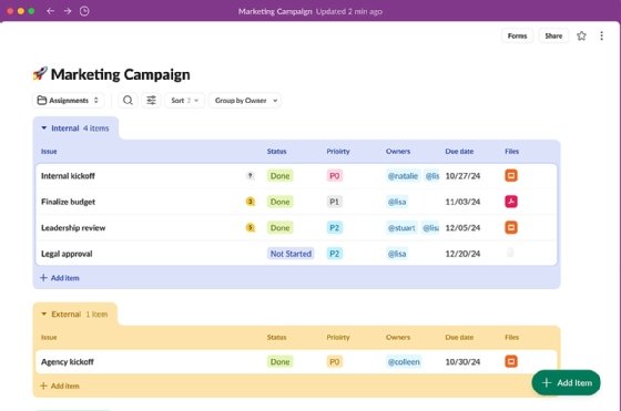 Slack lists drops, edging it ever closer to project management | TechTarget