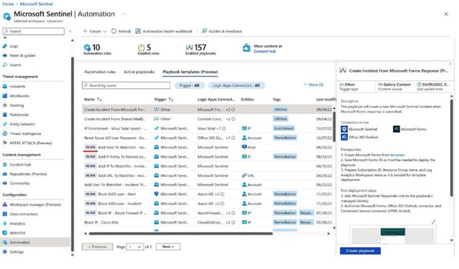 How To Create A Soar Playbook In Microsoft Sentinel Techtarget
