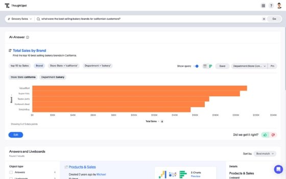 ThoughtSpot update adds feedback loop to help train GenAI | TechTarget