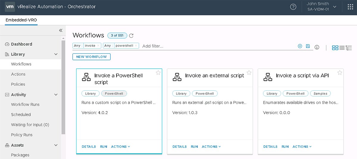 Get started with vRealize Orchestrator with PowerCLI | TechTarget