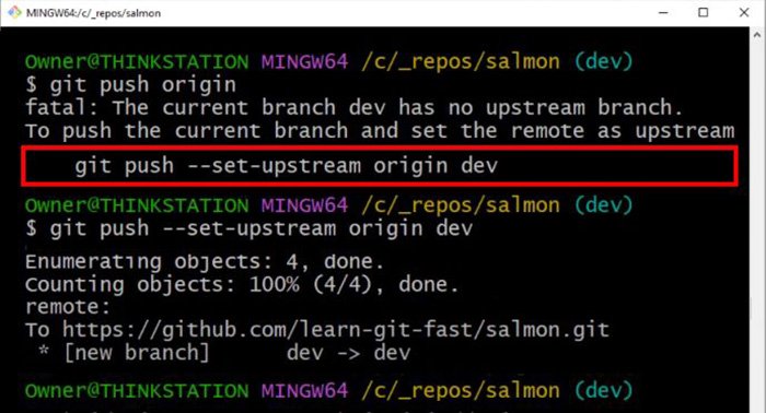 How To Use Git S Set Upstream Push Command Theserverside