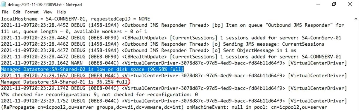 Navigating VMware logs for troubleshooting | TechTarget