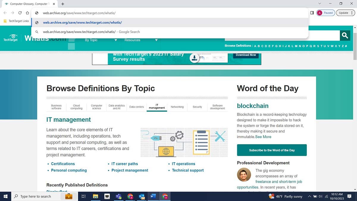 How to use the Wayback Machine for a business advantage