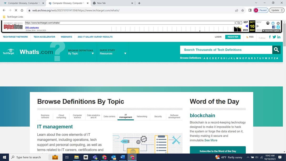 How to use the Wayback Machine for a business advantage