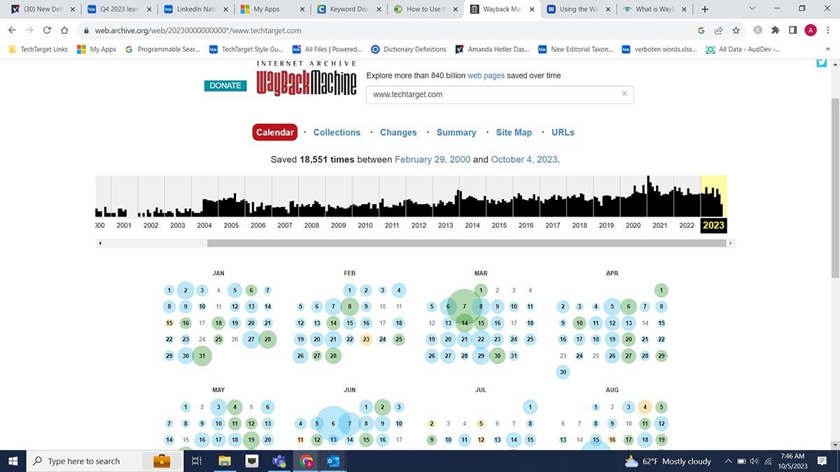 How to use the Wayback Machine for a business advantage