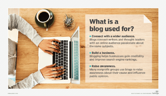 What Is A Blog Definition From TechTarget