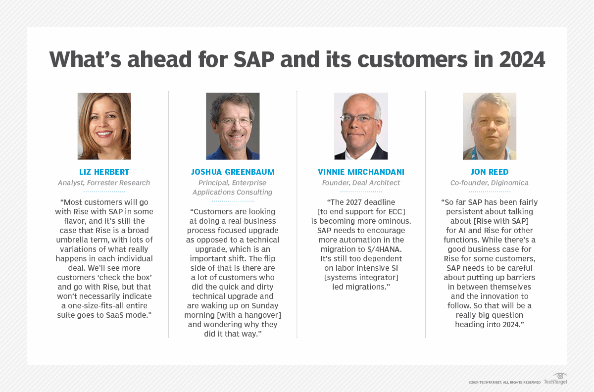 SAP's stance on cloud-only innovation needs clarity in 2024 | TechTarget