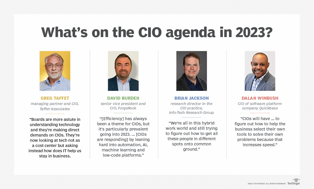 10 factores que reconfigurarán el papel del CIO en 2023 | Computer Weekly