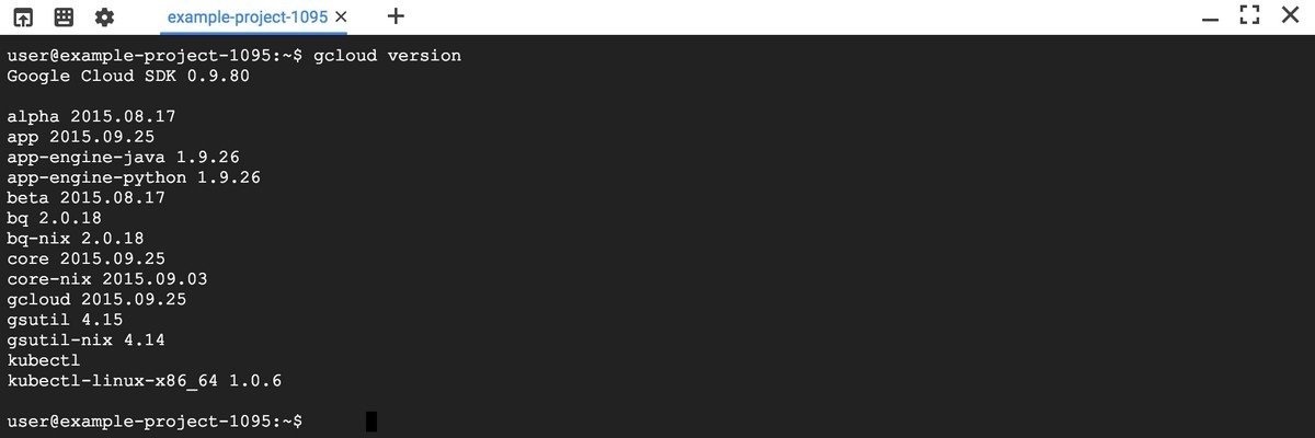 La ligne de commande débarque dans Google Cloud Platform avec Cloud ...