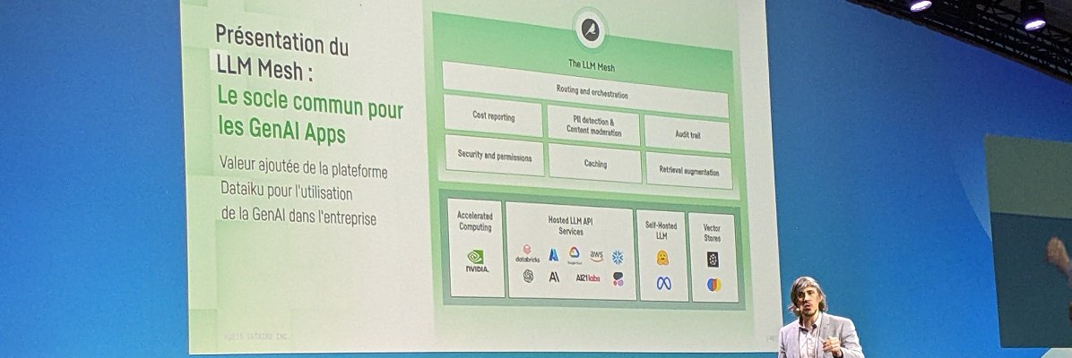 LLM Mesh : Dataiku prône une approche agnostique de l’IA générative ...