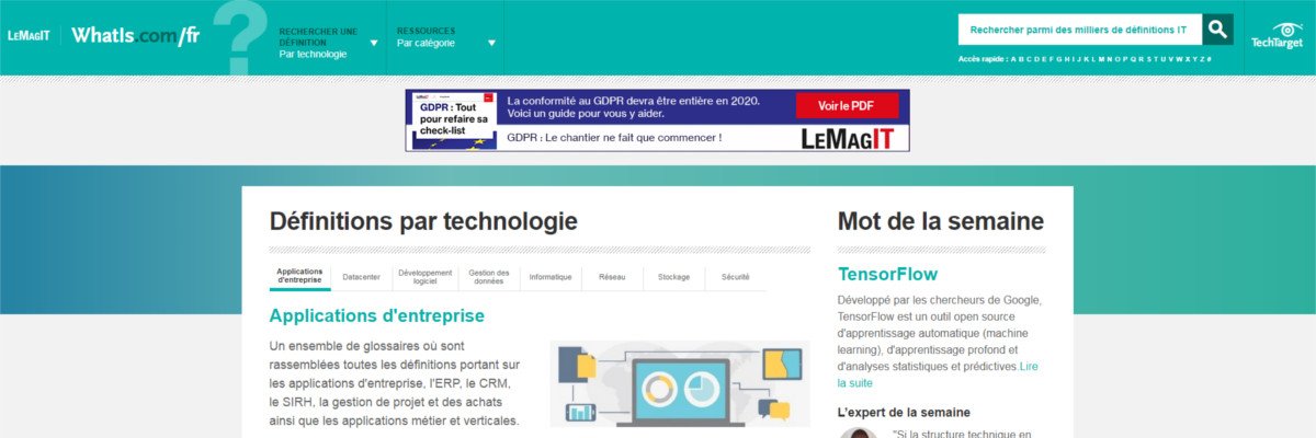 LeMagIT renforce son expertise éditoriale avec le lancement de Whatis ...